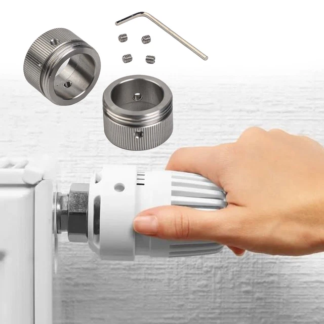 HEATING THERMOSTAT HEATER Valve Kit Aesthetic Design Easy Installation ...