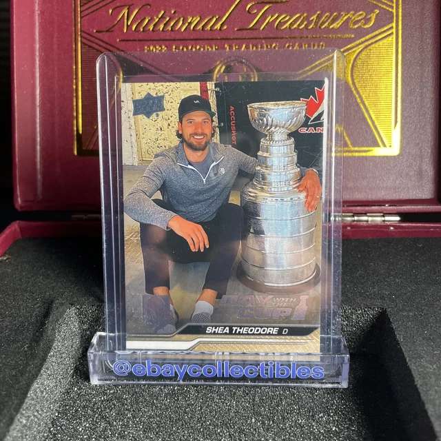 2023-24 UPPER DECK Series 2 Hockey Shea Theodore Day With The Cup SSP ...