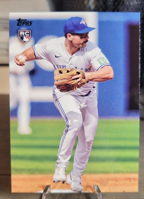 2024 TOPPS SERIES 1 Davis Schneider RC Rookie True Photo #189 SSP Blue Jays EUR 0,91 - PicClick IT