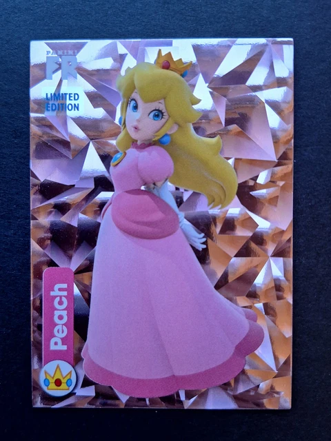 PEACH LIMITED EDITION LE5 FR Carte Panini Nintendo Super Mario ...
