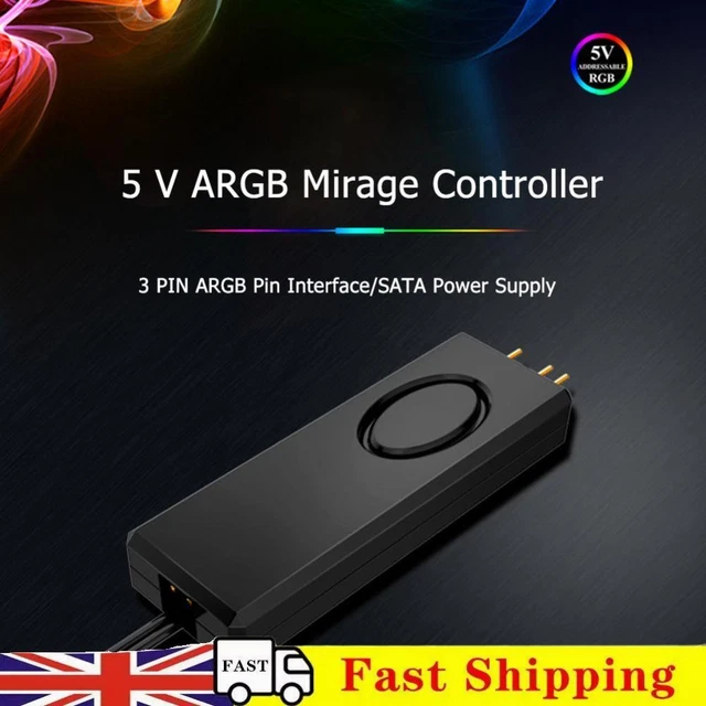 JONSBO DESKTOP COMPUTER ARGB Controller 3Pin 5V Case LED Lighting ...