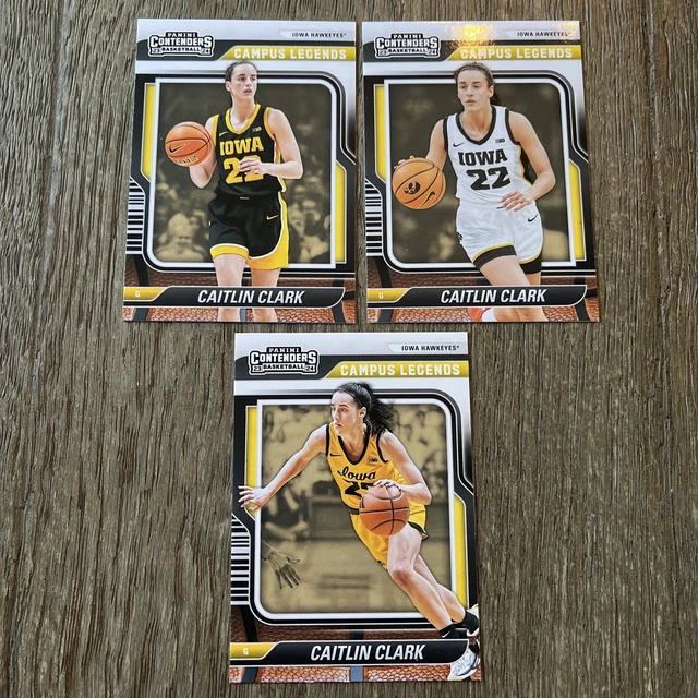 2024 PANINI CAITLIN Clark RC Collection Campus Legends Complete Set # ...