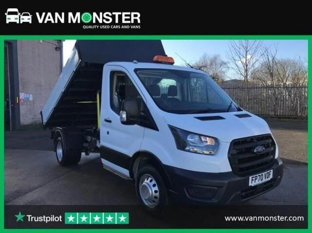 FORD TRANSIT T350 SINGLE CAB TIPPER 130PS EURO 6 Tipper Diesel Manual £ ...