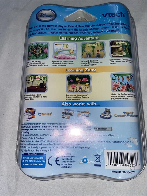 VTECH VSMILE MOTION Learning Game Disney Fairies, New Toys And Games £ ...