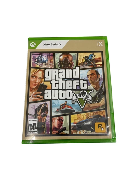 GRAND THEFT AUTO V GTA 5 - Xbox Series X EUR 17,80 - PicClick FR