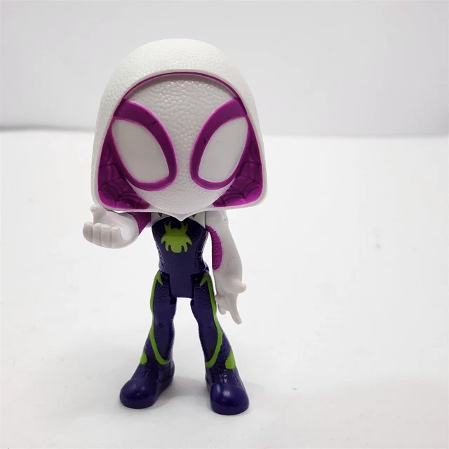 MARVEL SPIDEY AND His Amazing Friends Ghost-Spider Figure 4" Hasbro COL ...