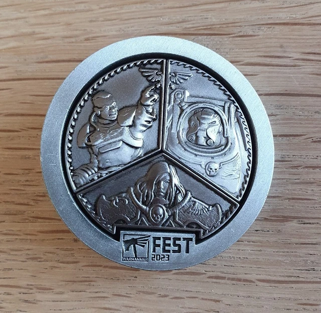 WARHAMMER 40K - Warhammer Fest 2023 - Scavenger Hunt Pin Badge EUR 59 ...