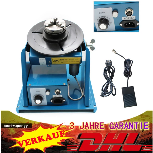 TABLE TOURNANTE DE soudage 10 kg/5 kg table tournante manipulateur ...