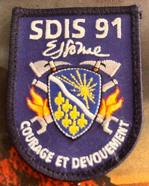 ECUSSON SAPEURS POMPIERS : Sdis 91 Essonne EUR 10,00 - PicClick FR