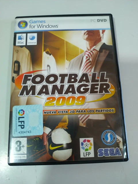 FOOTBALL MANAGER 2009 Sega - Set For PC Dvd-rom $38.83 - PicClick AU
