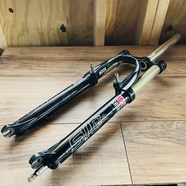 ROCK SHOX SID Race Dual Air 26 Black 1 1/8 Threadless V-Brake Long ...