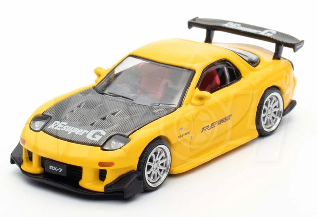 POP RACE MAZDA RX7 FD Re-Amemiya Widebody Yellow EUR 21,90 - PicClick DE