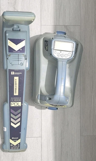 RADIODETECTION RD8000PDL, TX-10 cable pipe locator FAULT FINDER £1,332. ...