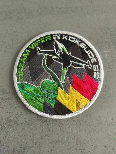 PATCH ARMÉE DE L'air Belgique Dreams Viper F16 Solo Display EUR 5,00 ...