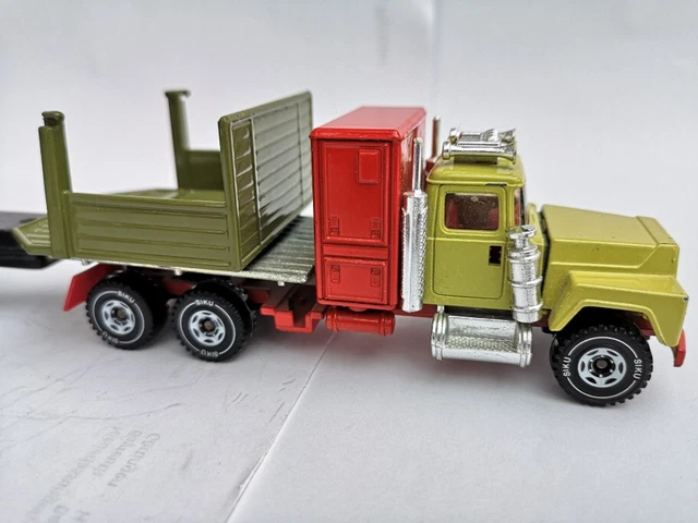 SIKU MACK TRUCK 4013 Brückentransporter 1:55 Super Serie LKW sehr gut ...