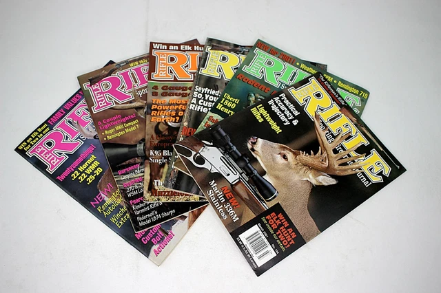 VINTAGE 2001 RIFLE: The Magazine for Shooters Complete Year - Lot of 6 ...