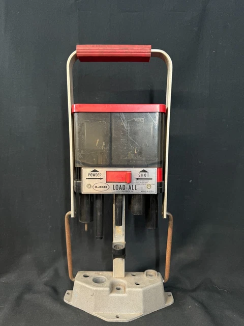 LEE LOAD ALL 2 Shotgun Reloading Press 12 Gauge Shotshell Red Reloader ...