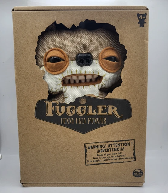 BOXED FIGURE FUGGLER Chase Nightmare Bear Glow In Dark Teeth With ...