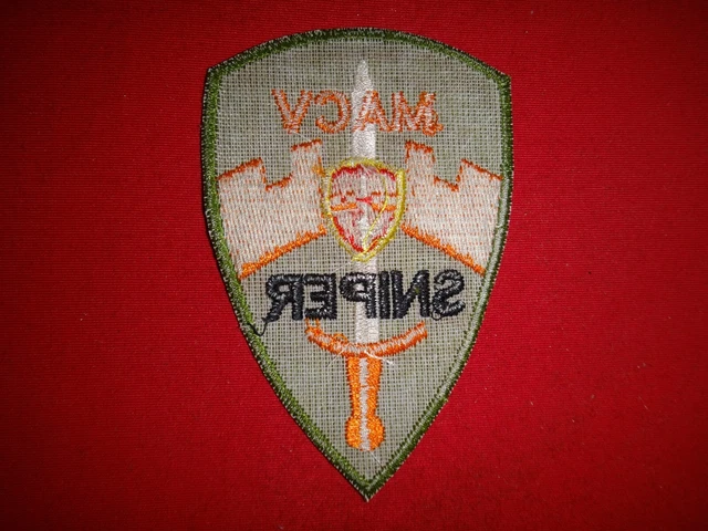 VIETNAM WAR PATCH US Army MACV SNIPER In VIETNAM £10.91 - PicClick UK