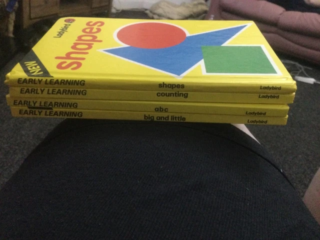 LADYBIRD: EARLY LEARNING - My First Learning Books x4 HB Books 1st ...
