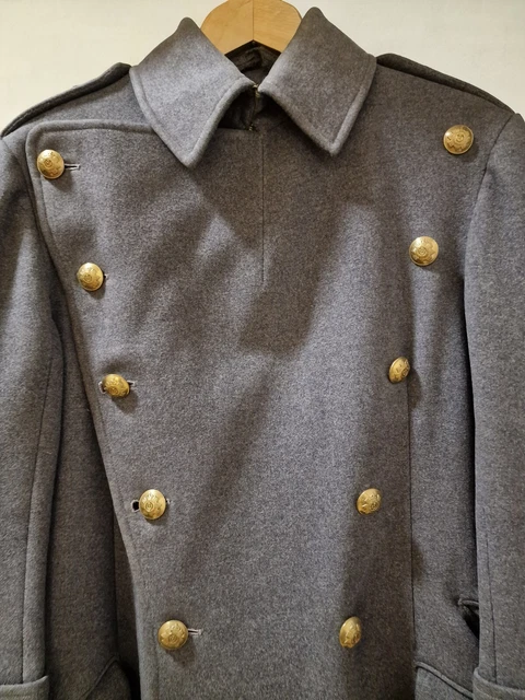 SCOTS GUARDS OFFICERS Greatcoat - Dress Uniform Grey Coat Jacket ...