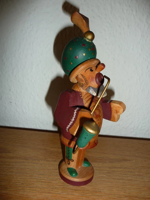 ERZGEBIRGE KARL MAX Dittmann Räuchermann Sultan grüner Turban guter ...