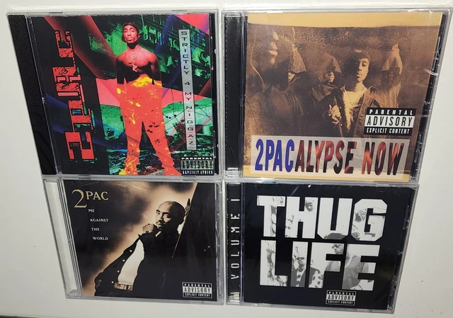 2PAC SHAKUR PRE Death Row New Sealed Cd Collection Thug Life 2Pacalypse ...