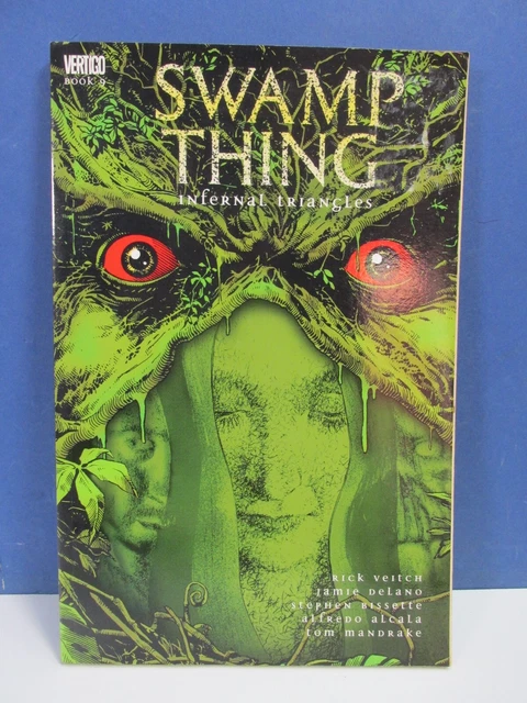 THE SWAMP THING internal triangles COMIC BOOK graphic novel VERTIGO vol ...