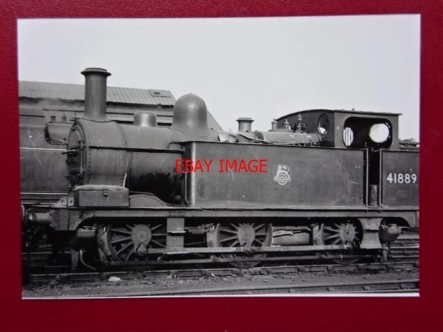 PHOTO LMS Ex Midlands Railway Class 1F Loco No 41889 £1.85 - PicClick UK