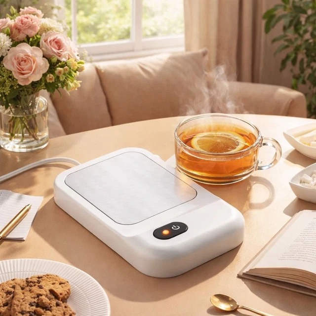 ENERGY SAVING ELECTRIC Cup Warmer Intelligent Thermostatic Heating Pad ...
