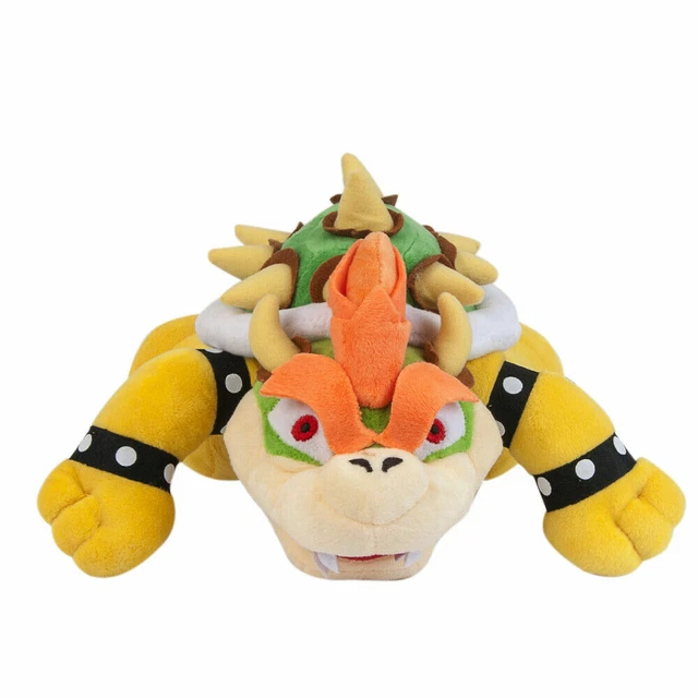 SUPER MARIO BROS King Koopa Bowser Plush Doll Plushie Stuffed Toy 10 inch Gift £12.87 - PicClick UK