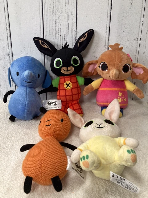 CBEEBIES BING SULA , Charlie Plush Bundle £15.00 - PicClick UK