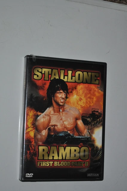 RAMBO FIRST BLOOD Part II DVD Sylvester Stallone nuovo sigillato ...