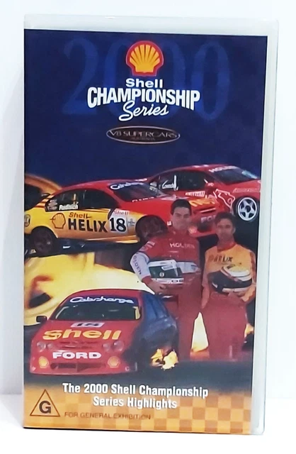 V8 SUPERCARS AUSTRALIA 2000 SHELL CHAMPIONSHIP SERIES Motor Racing VHS ...