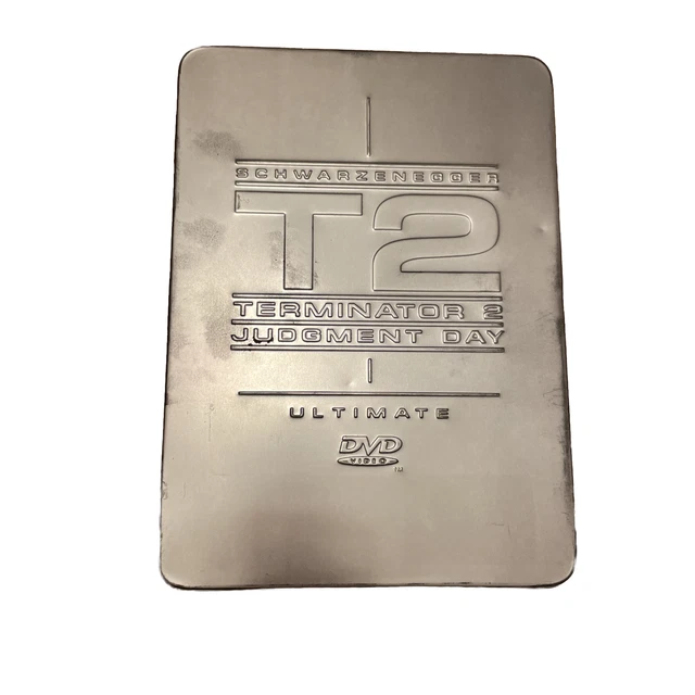 TERMINATOR 2 ULTIMATE Edition Aluminium Case Box DVD Collector £30.00 ...
