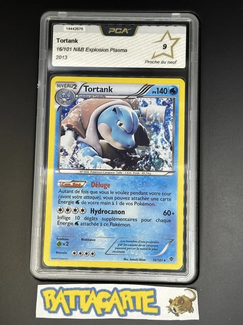 CARTE POKÉMON TORTANK Holo 16/101 N&B Explosion Plasma PCA 9 EUR 9,00 - PicClick FR