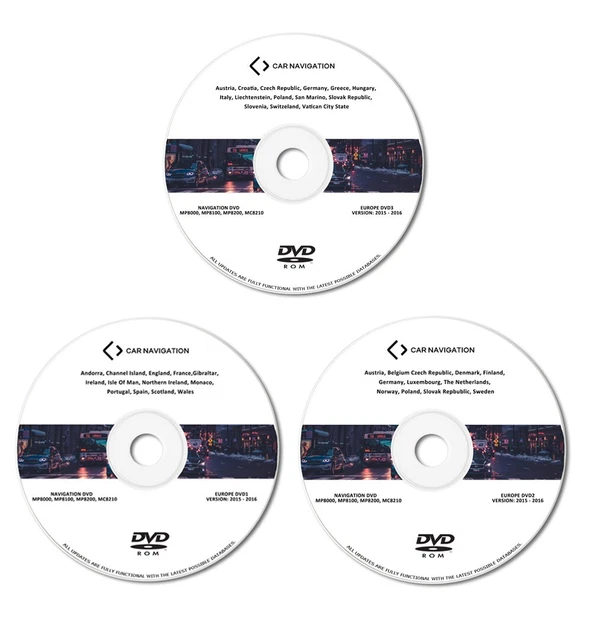 NAVIGATION DVD MAP for Mitsubishi MP8000 MP8100 MP8200 MC8210 L200 Shogun Pajero £30.07 ...