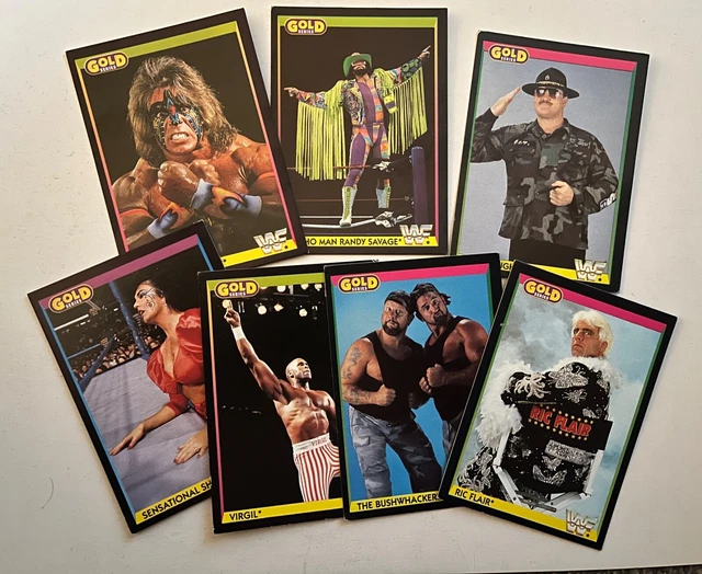 WWF WWE MERLIN 1992 Part 1 (Black) Wrestling Trading Cards (summerSlam ...
