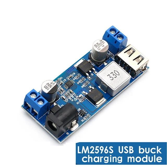 24V/12V TO 5V 5A USB Power Module DC-DC Step Down Power Supply Buck ...
