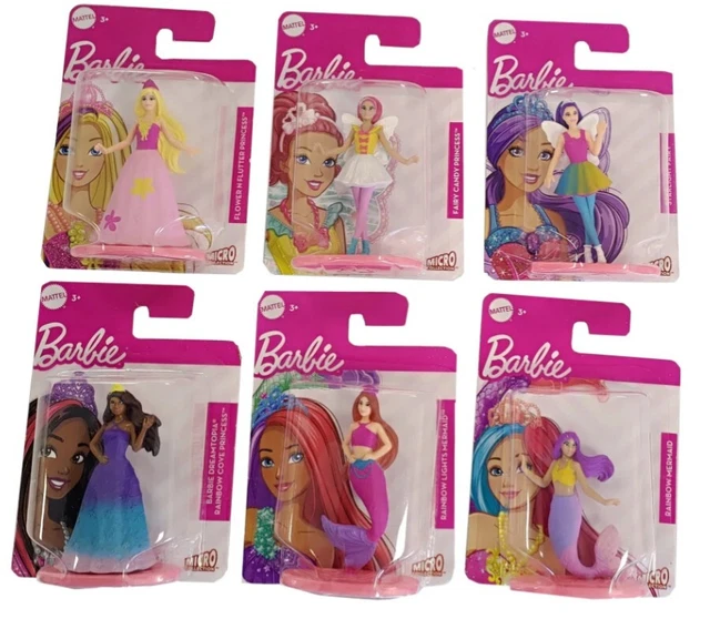MATTEL BARBIE MICRO mini doll toy/Cake Topper £3.99 - PicClick UK