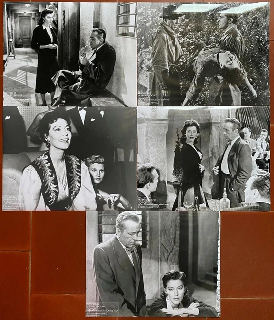 5 PHOTOS THE BAREFOOT COUNTESS Barefoot Contessa AVA GARDNER Humphrey ...
