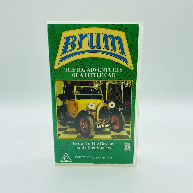 RARE ~ BRUM To The RESCUE and OTHER Stories ~ VHS Video Tape ABC Kids ...