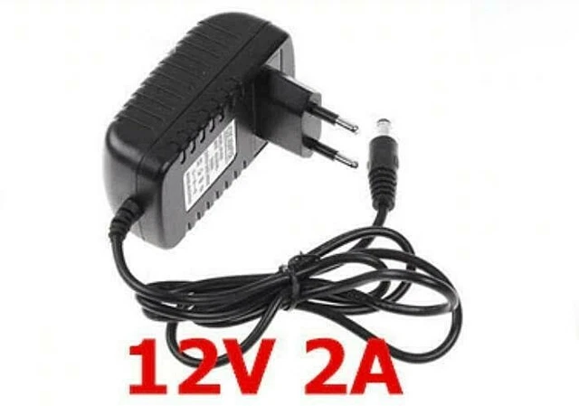 ALIMENTATION ADAPTATEUR CHARGEUR AC-DC secteur universel 12V 2A 110 ...