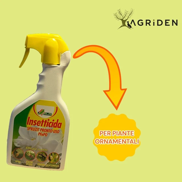 INSETTICIDA PRONTO USO AL.FE contro Afidi, Ragni rossi, Tripidi ...