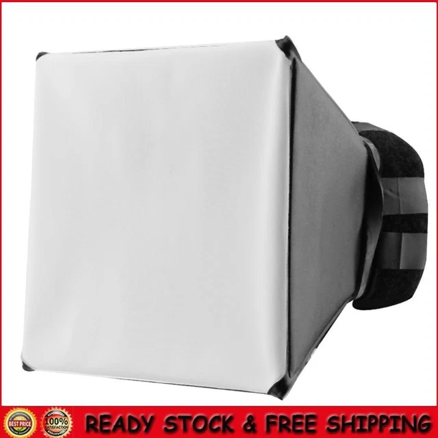 CAMERA DIFFUSER SOFTBOX 125x100mm Universal Accessories for Canon for ...