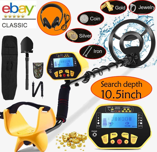 LCD DISPLAY UNDERGROUND Metal Detector Gold Digger Hunter Deep ...