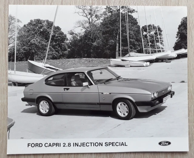 FORD CAPRI 2.8 Injection Special Press Picture c.1986 Brochure £14.99 ...