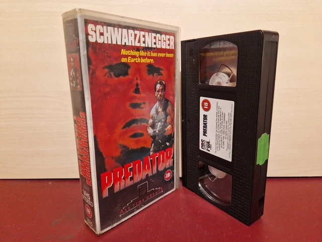 PREDATOR - ARNOLD Schwarzenegger - PAL VHS Video Tape (A216) £4.99 ...