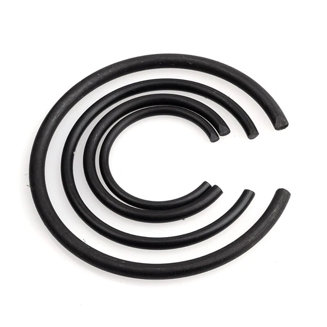 RETAINING RINGS ROUND Wire Circlip Clip For Bores Snap Ring 70Mn ...