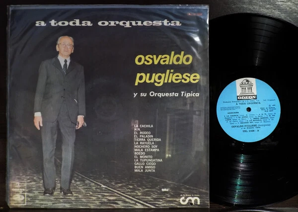 OSVALDO PUGLIESE Y Su Orquesta Típica A Toda Orquesta - LP 33T EUR 11,50 - PicClick FR